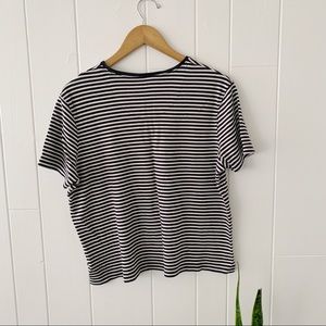Vintage | Tops | Vintage Striped Boxy Tee | Poshmark